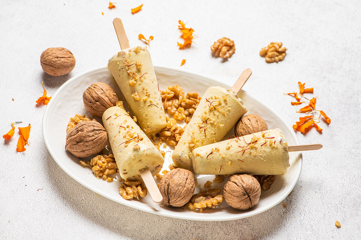 Walnut Kulfi - California Walnuts India